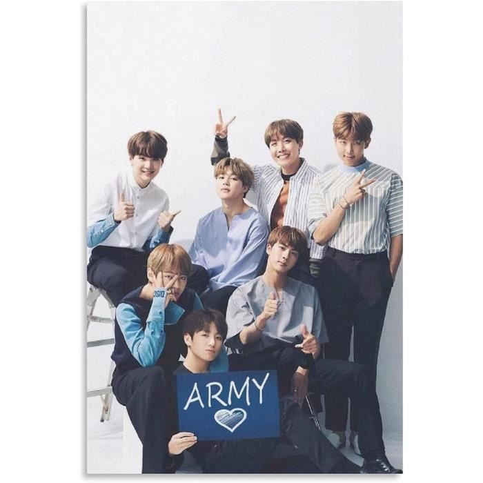 Poster Star Character Bangtan Boys Bts 14 Impression Sur Toile Pour ...