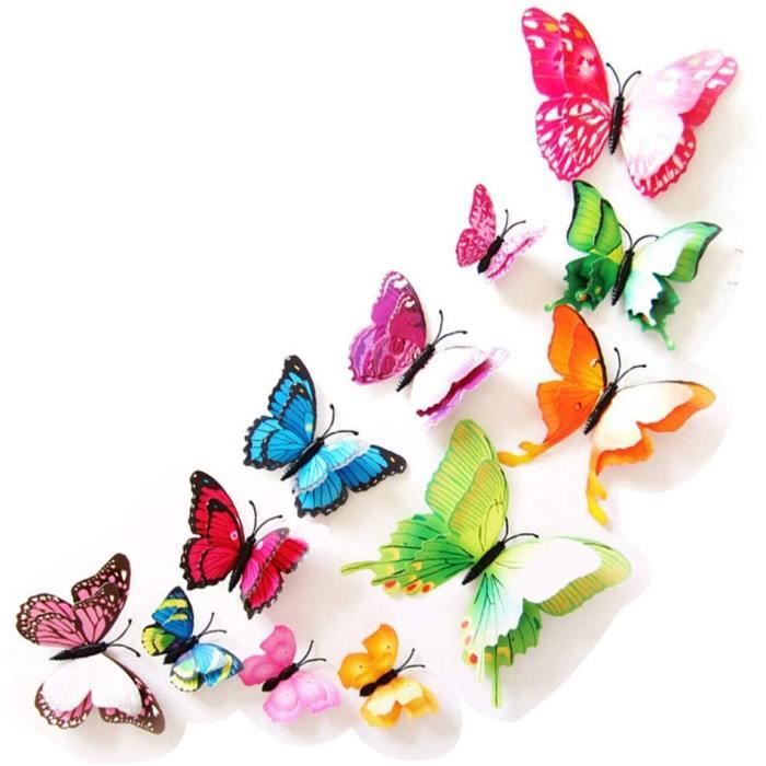 Sticker Mural Papillon