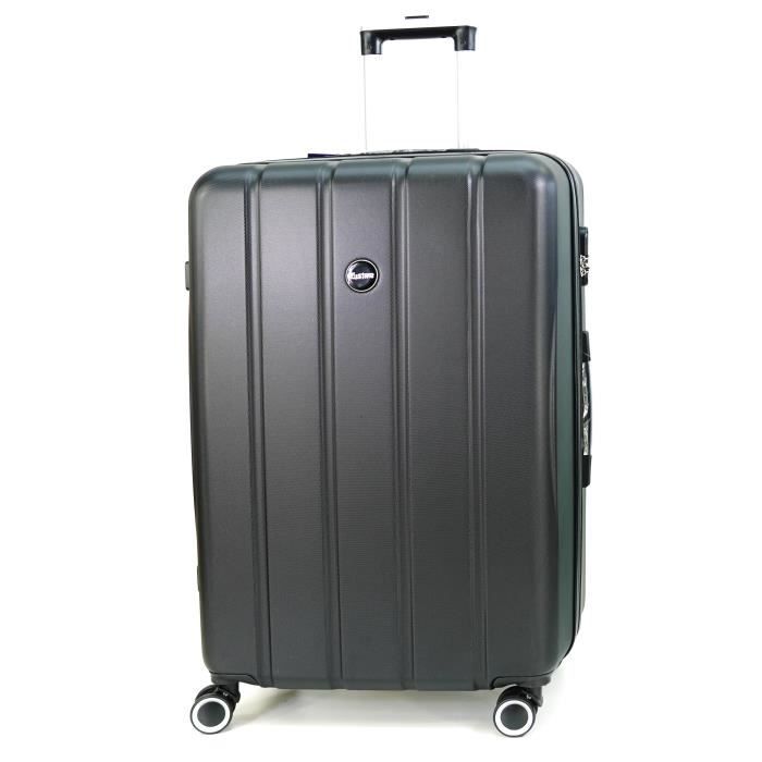 LUSTONE Valise Rigide MONACO 8 Roulettes ,Extensible 96L-113L,dimension ...