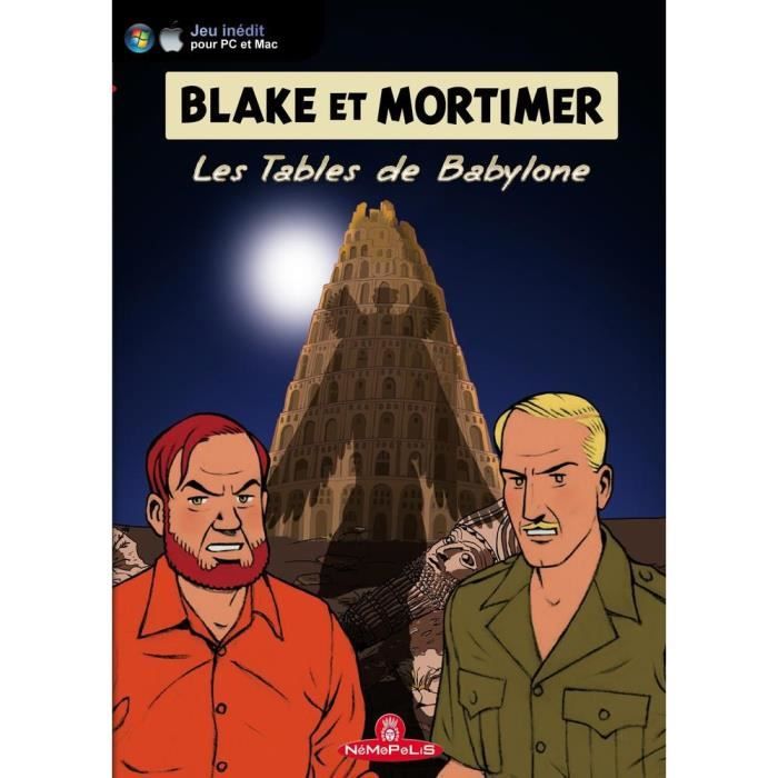 Pc - Blake Et Mortimer Pc-mac Babylon - Cdiscount Jeux vidéo