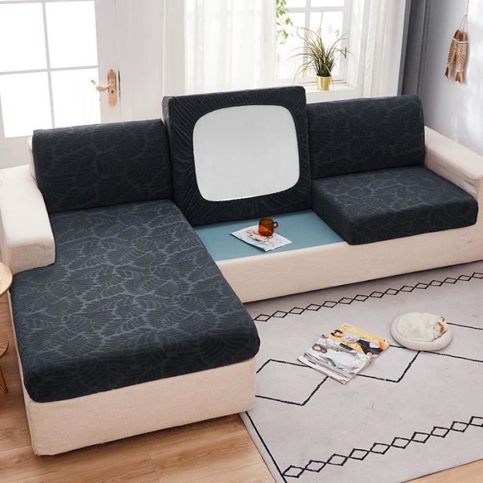 Housse de protection extensible pour canapé et fauteuil, pour salon ...