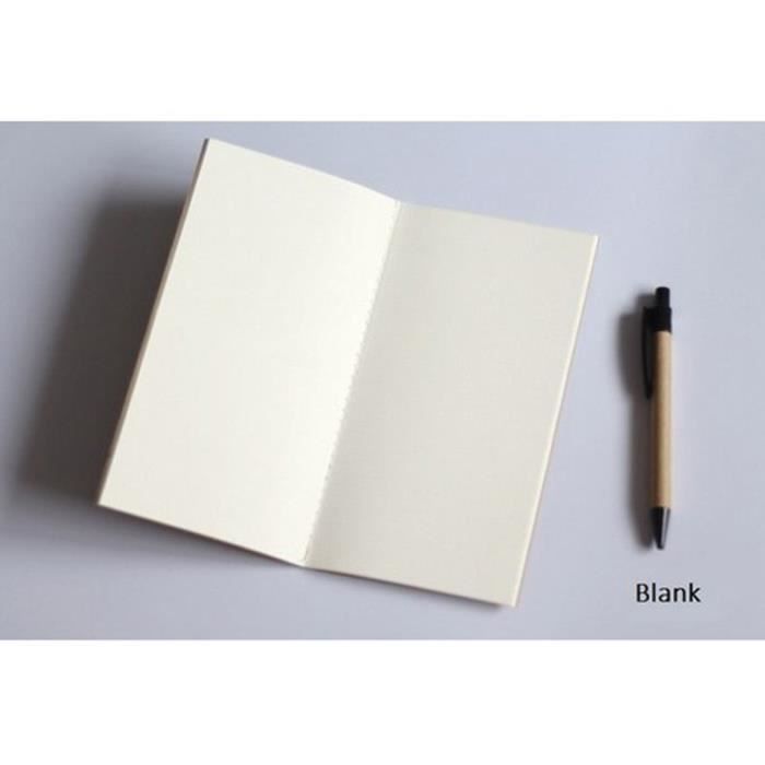 Carnet de notes - Blank-Pocket - Papier Kraft - Standard - Poche - 32 ...