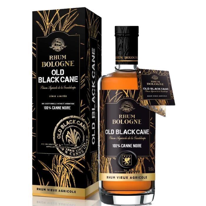 Bologne - Old Black Cane | Rhum de Guadeloupe - La cave Cdiscount