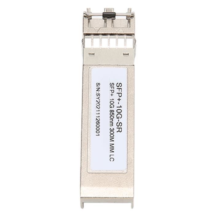 Fdit Module fibre optique Module 10G SFP + 10GBASE SR 850nm 300 mètres prise en charge DDM ...