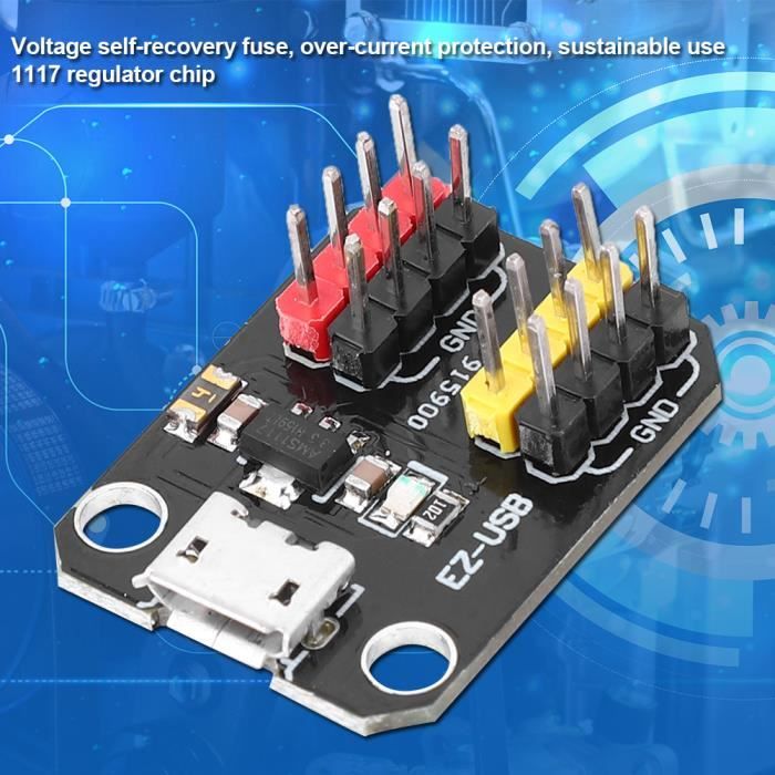 LIU-7708726314663-équipement électrique Module d'alimentation USB, 2 ...