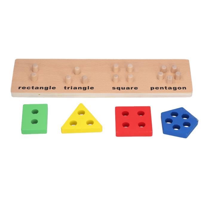 Fdit jouets de développement précoce Puzzles de forme en bois pour tout ...