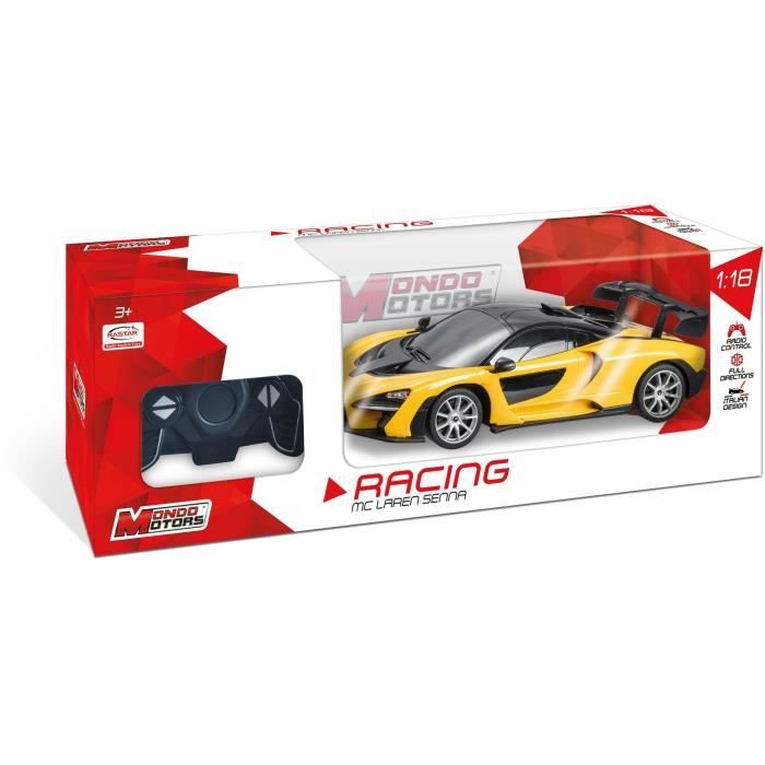 Véhicule radiocommandé McLaren Senna échelle 1:18ème avec effets lumineux - Mondo Motors ...