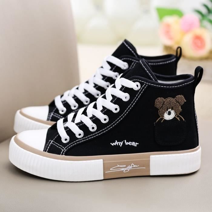 Chaussures en toile mignonnes pour femmes - REMYCOO - YTisabella ...
