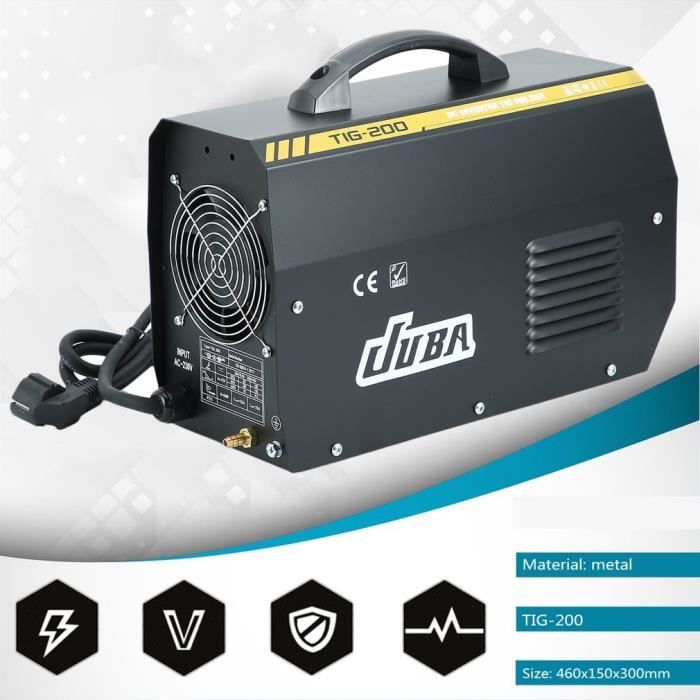 DC TIG-200 Tig / Arc / Bâton - Poste à souder soudage de l'aluminium ...