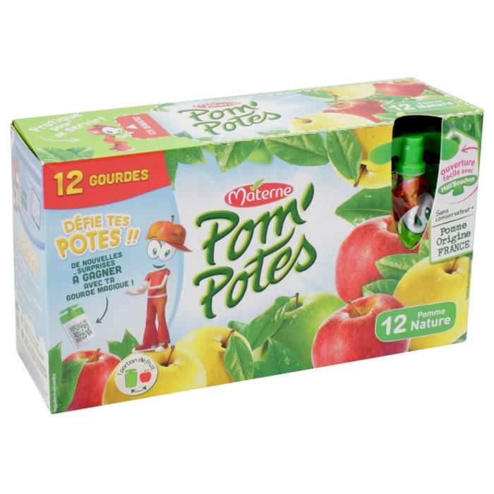 Pom'Potes - Pom'Potes Pomme Nature XL - Achat / Vente compote dessert ...