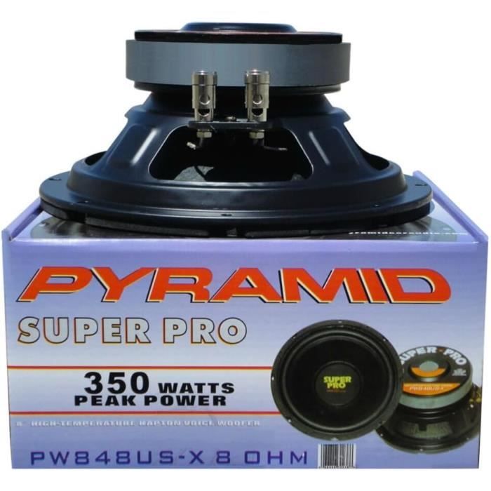 1 Woofer Pyramid Pw848Usx 20 Cm 200 Mm 8" De Diamètre 175 Watts Rms Et ...