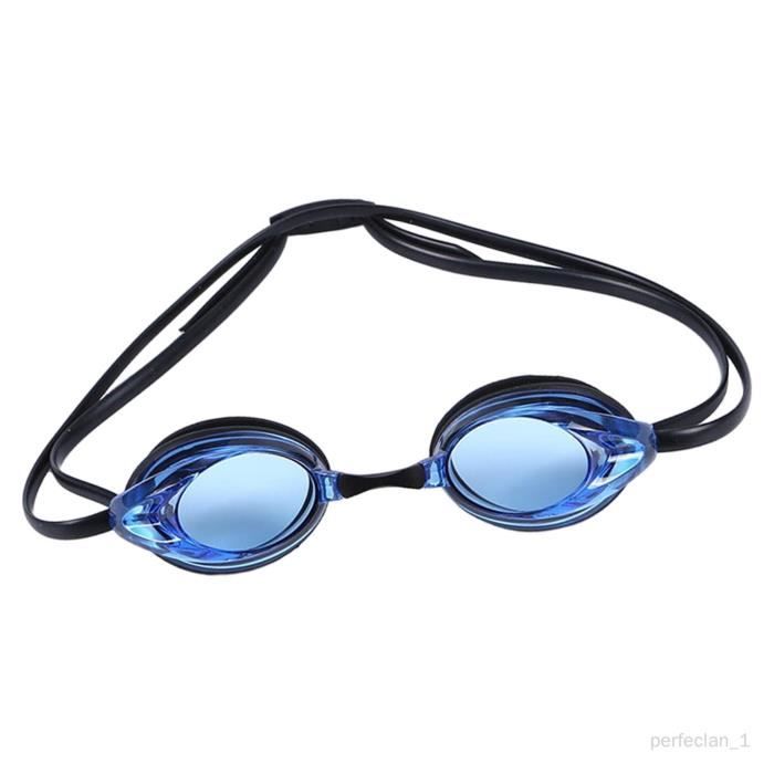 Lunettes de natation avec sangle réglable Adultes Lunettes de natation ...