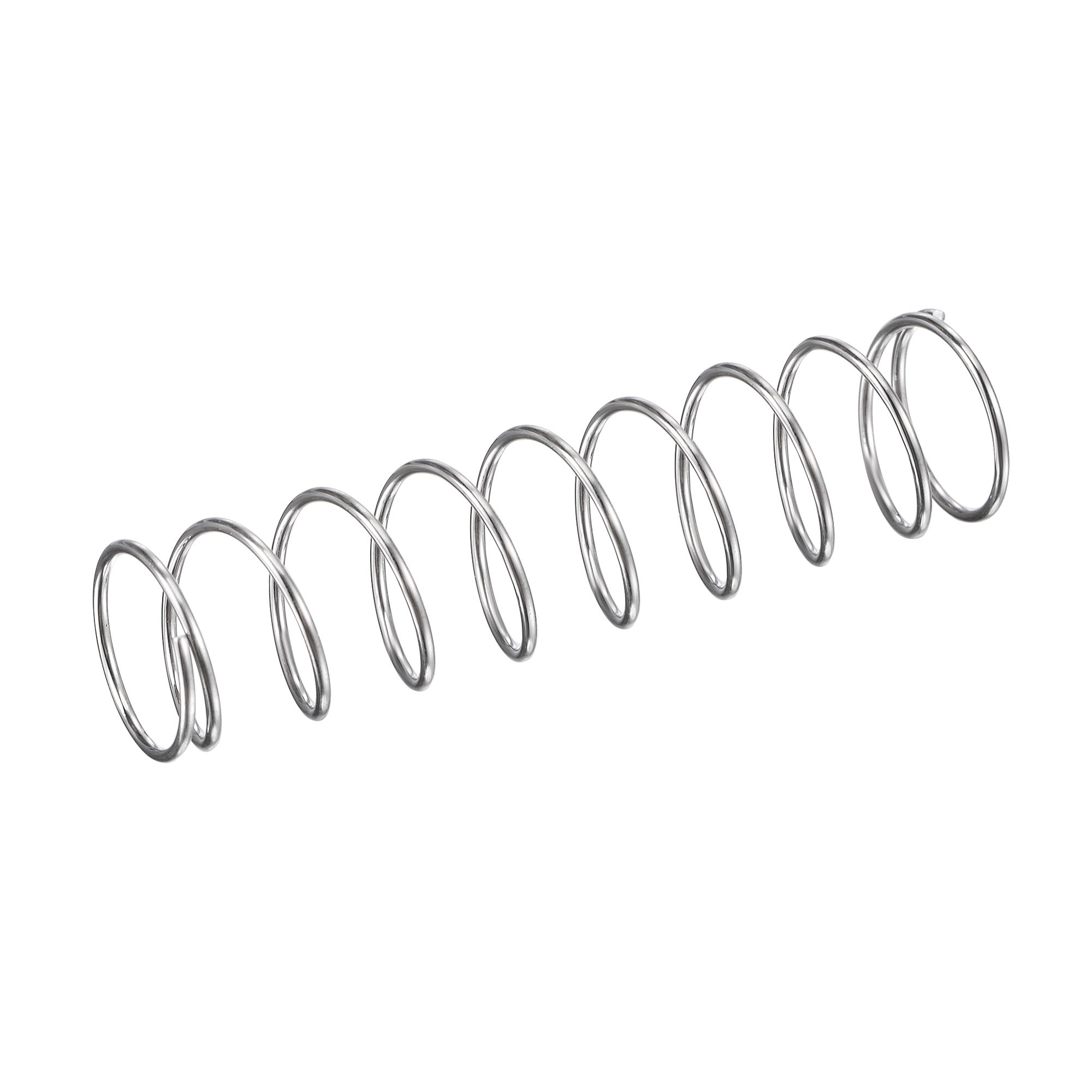 SOURCING MAP Ressort de compression en acier inox 304 10mm OD 0,7mm ...