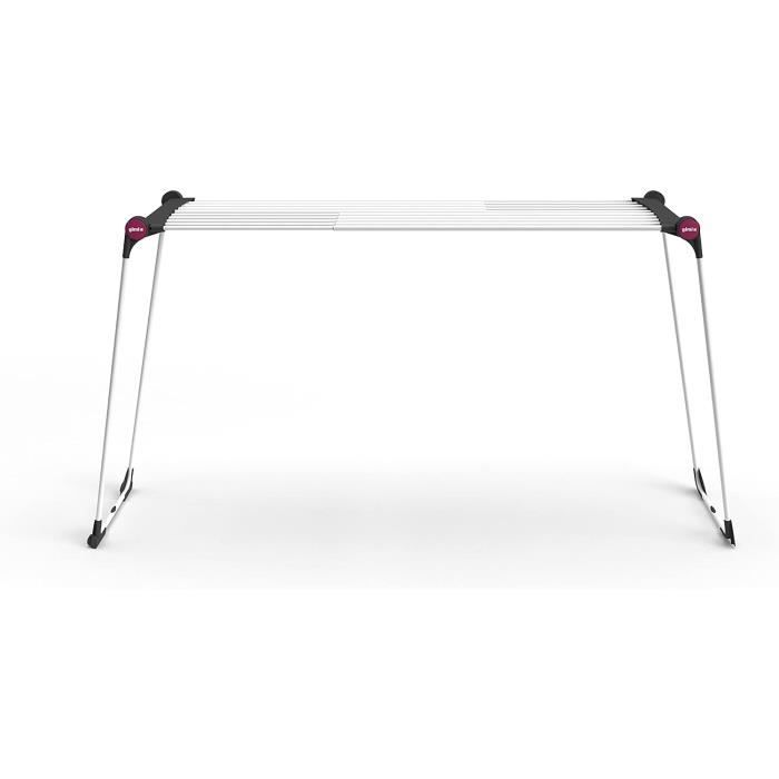 Gimi Dinamik 20 Plus Étendoir à Linge Extensible, Acier, Blanc, 19 ...