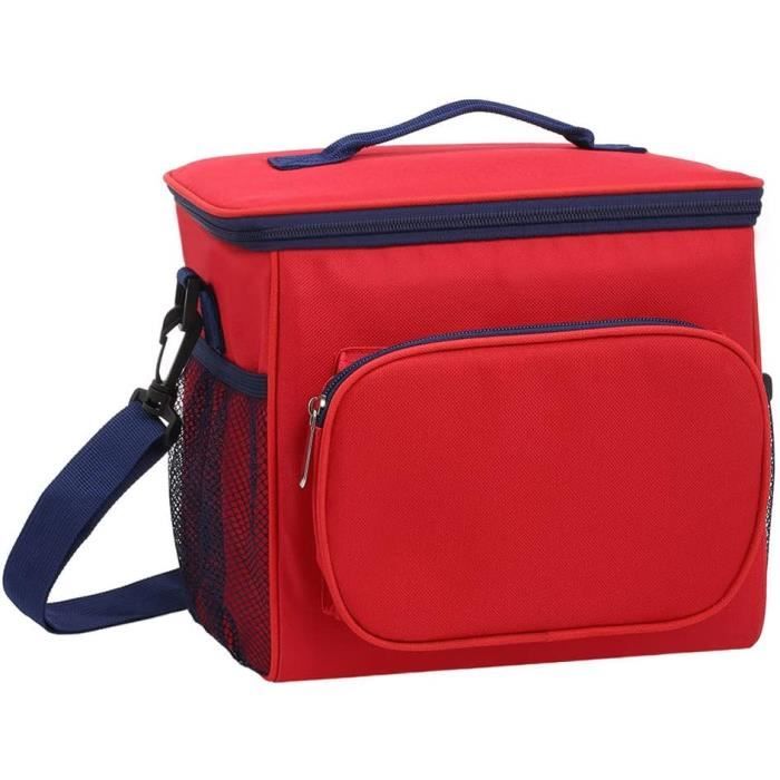 Sac Isotherme, Panier Repas 10L, Sac à Lunch Isolé avec Bandoulière ...