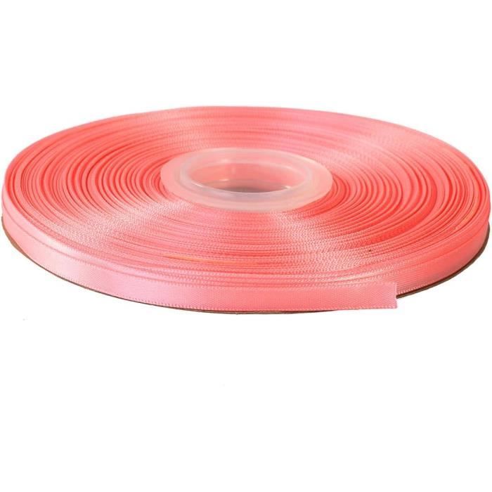 Ruban Satin 6Mm X 45M Environ Décoration Pour Diy, Mariage, Fête Et ...
