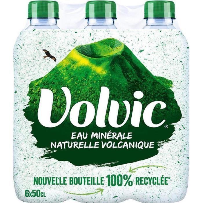 Volvic Eau minérale naturelle 6 x 50 cl - Cdiscount Au quotidien