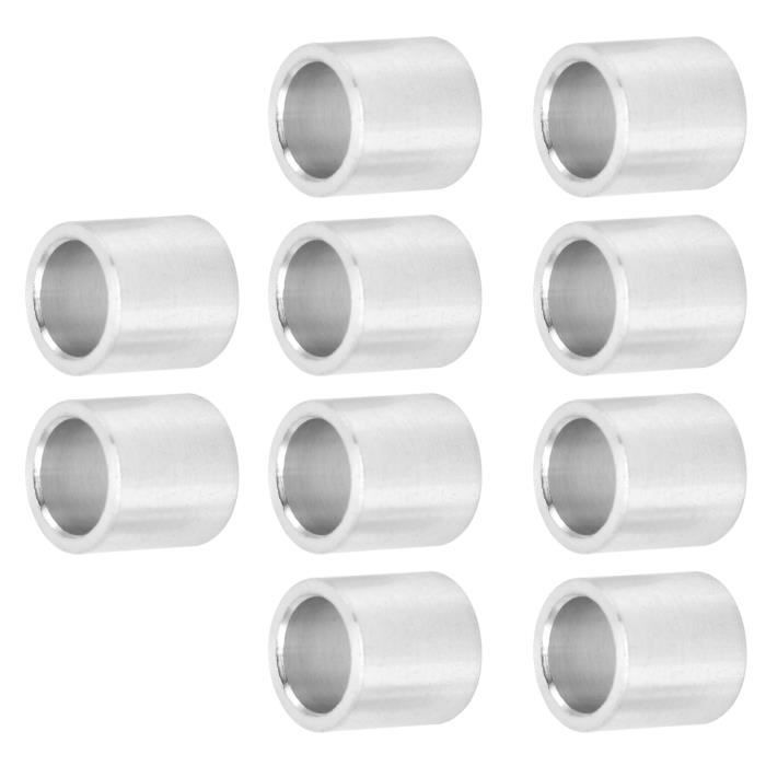 DEX Entretoise ronde en aluminium Joint en alliage d'aluminium 10pcs ...