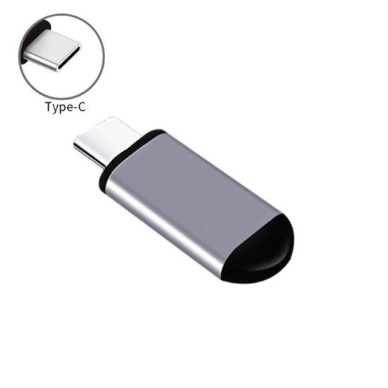 Type C Gris-Télécommande IR pour iPhone-iPad, climatiseur, TV Box, transmetteur infrarouge, mini ...