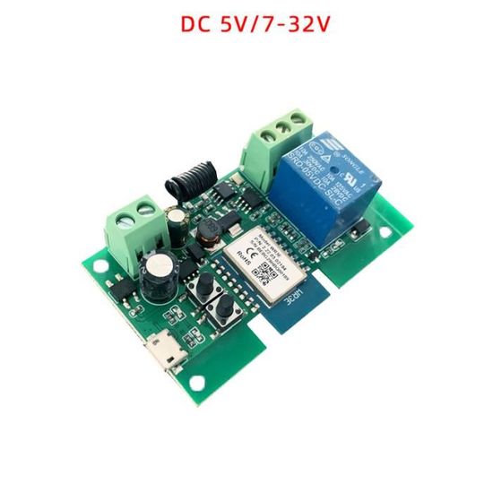 Uniquement - Module De Relais Sans Fil Tuya Wifi, Commutateur De ...