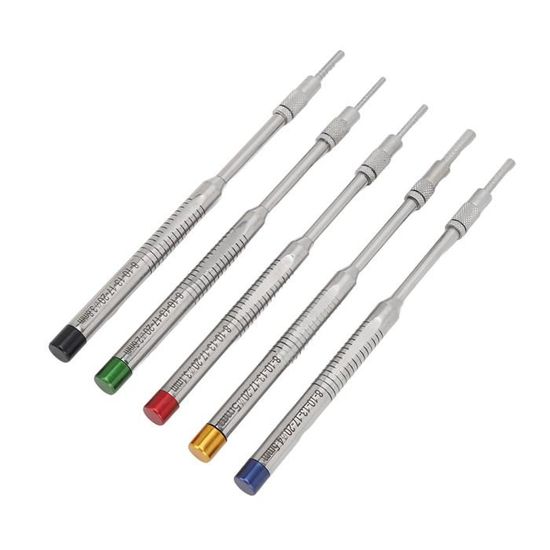 CHN Instruments d'ostéotomie pour implants dentaires 5 pièces CN016 ...