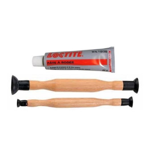 PATE A RODER LOCTITE + 2 RODOIRS DE SOUPAPES - Cdiscount Auto