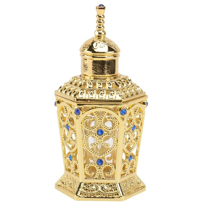 Flacon de parfum en verre rechargeable Flacon de parfum vintage orné de ...