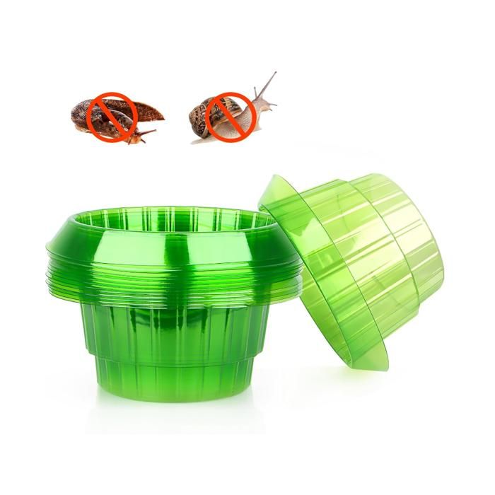 12 Pièces Anti-Limaces et Escargots, Protection Anti Limace, Colliers ...