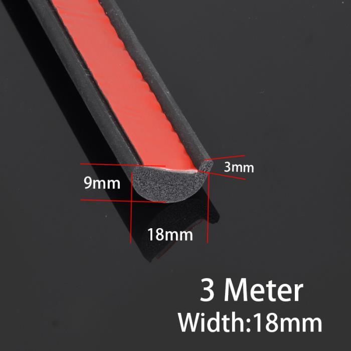 3 mètres 18 mm - Garde-boue universel pour voiture, fusées éclairantes ...