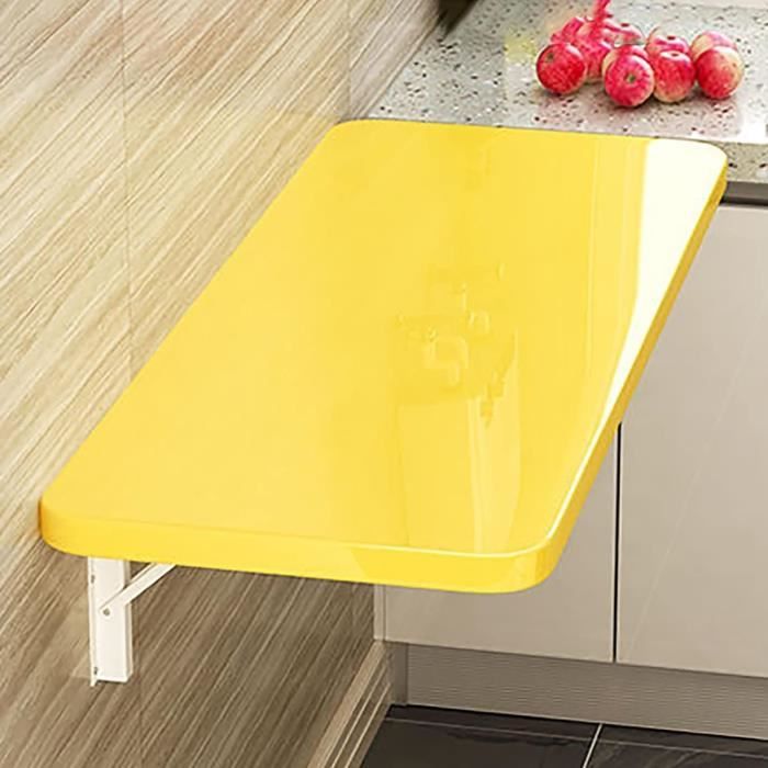 Table Murale Rabattable En Bois, Table Pliante Murale Table Pliante ...