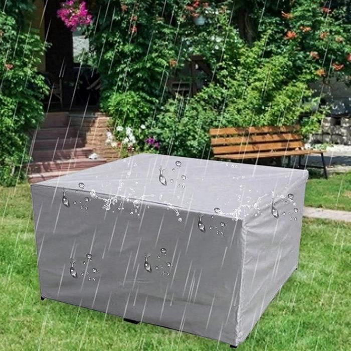 Housse Salon de Jardin Bâche Salon de Jardin Protection Mobilier ...