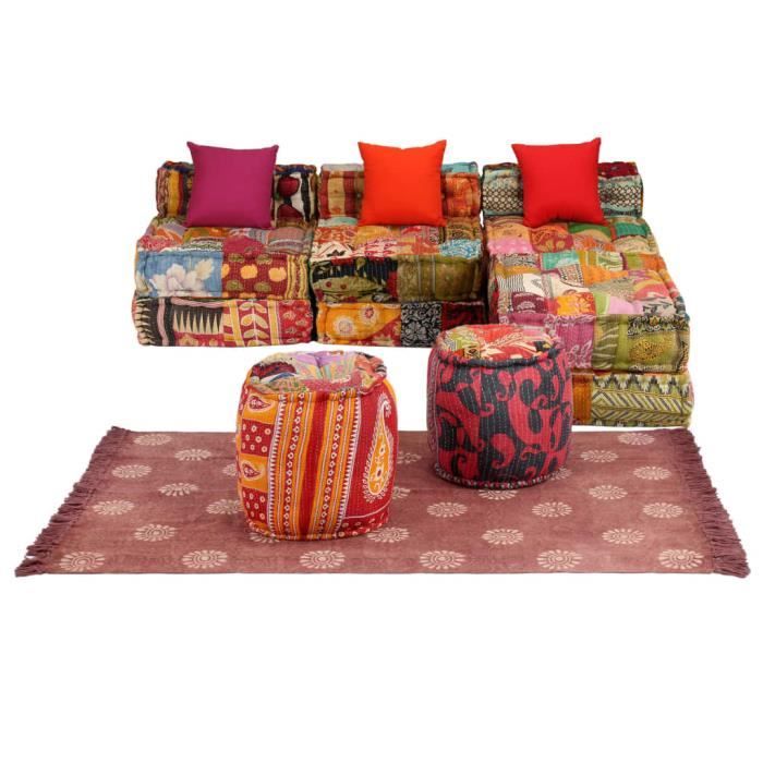 :)66904 GRAND Ensemble Sofa Canapé de salon - Ensemble Canapés droits ...