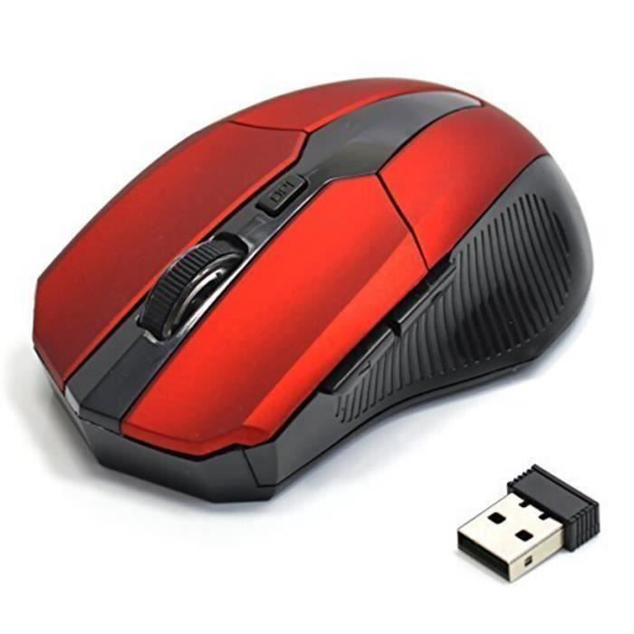Souris ordinateur,Souris optique sans fil 2.4GHz,mini-souris ...