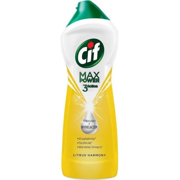 Cif Max Power Citrus Harmony Cream with Bleach1001g - 8710447416037 ...