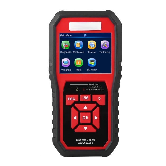 Fdit Scanner de voiture Lecteur de Code de défaut d'outil de Scanner de ...