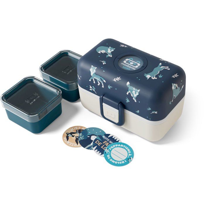 MONBENTO - Lunch Box Enfant - Boîte Repas et/ou Goûter 3 Compartiments ...