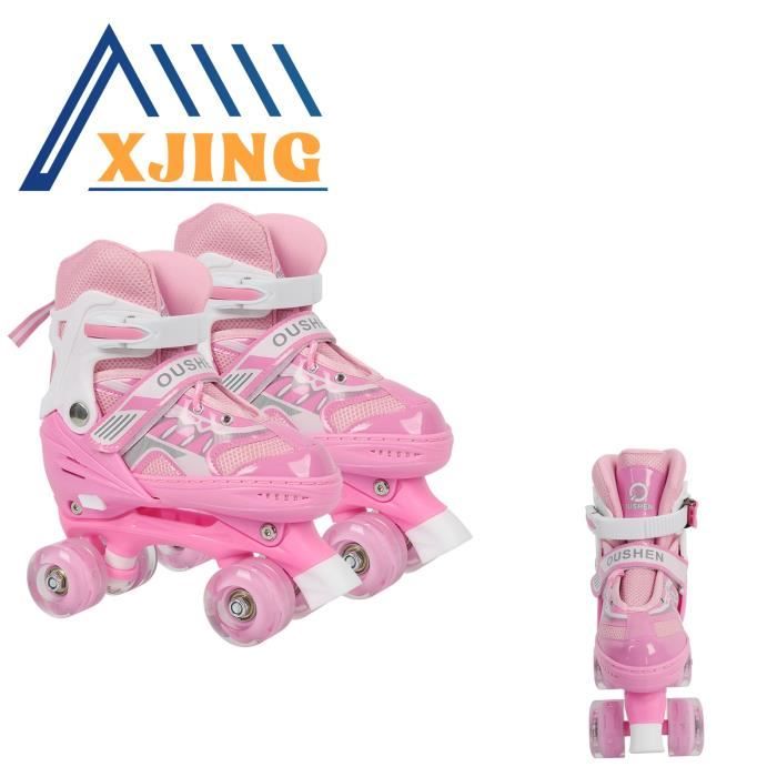 Patins à roulettes - XJING - Taille M (32-37) - Roues en PVC non ...