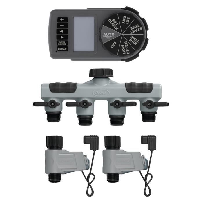 Orbit 94143 KIT D'ARROSAGE AUTOMATIQUE POUR LE JARDIN - Cdiscount Jardin