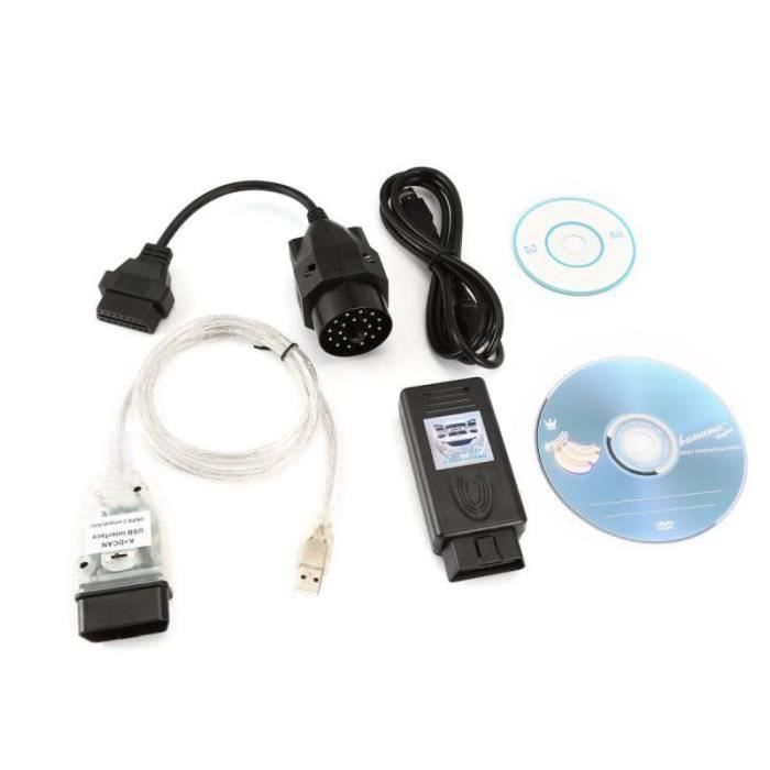 OUTIL DE DIAGNOSTIC Interface USB OBD2 pour BMW - INPA - Ediabas - K ...