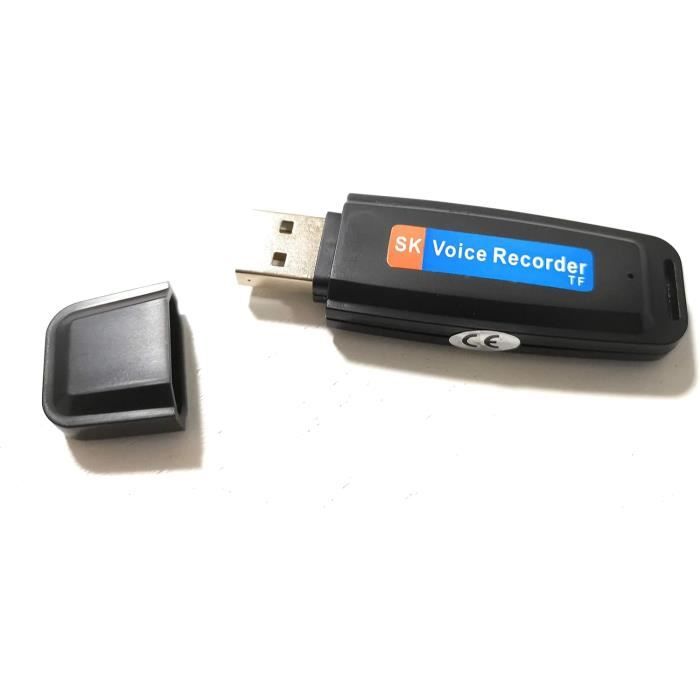 Enregistreur Vocal Usb Micro Mini - Spy Recorder 32Gb Pen Drive ...