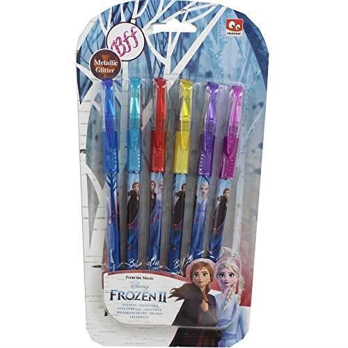 Frozen 2 6Pce Gel Pens Blister Card - N/A - One Size - Cdiscount Beaux ...