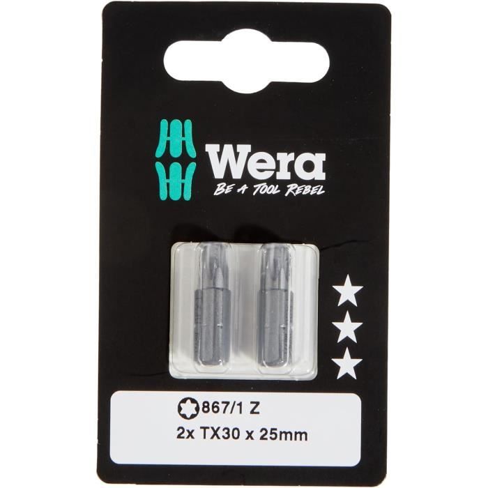 05073316001 867-1 Embouts Torx Z Sb, Tx 30 X 25 Mm, Gris[l2763 ...