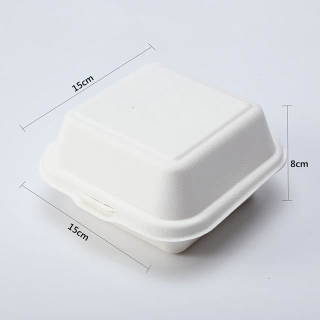 LUNCH BOX,WHITE-50PCS--Boîte À Bento Jetable Écologique 20-50pcs ...