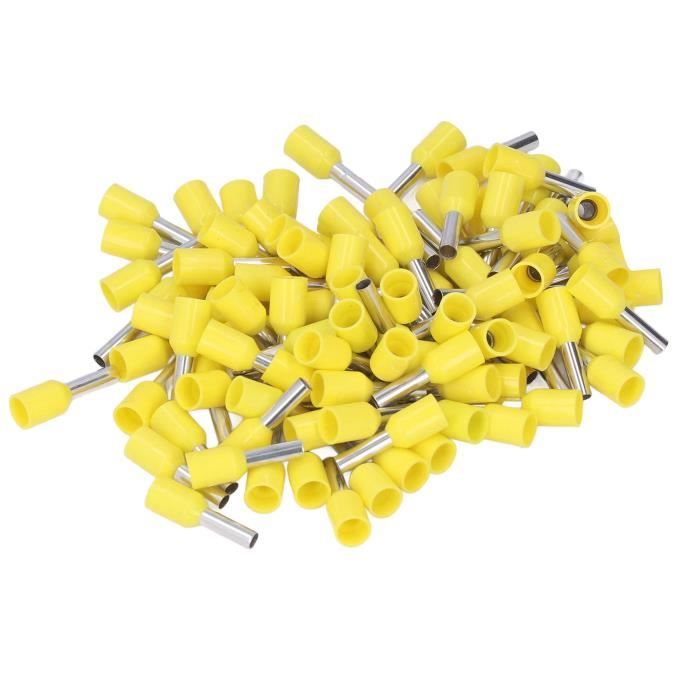 ZJCHAO Connecteur à sertir en fil de cuivre Borne à Sertir Isolée, Borne de Connexion électrique ...