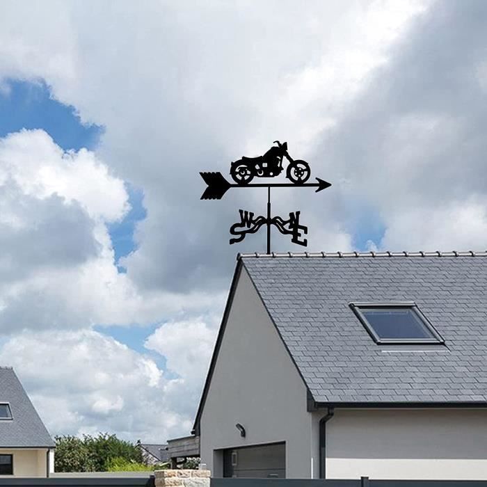 Girouette de Moto avec girouette de Montage sur Le Toit Girouette en ...