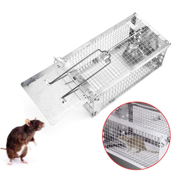 2 Pièges à Souris, Rats, Mulots, Nasses à Rats, Rongeurs, Cage de ...