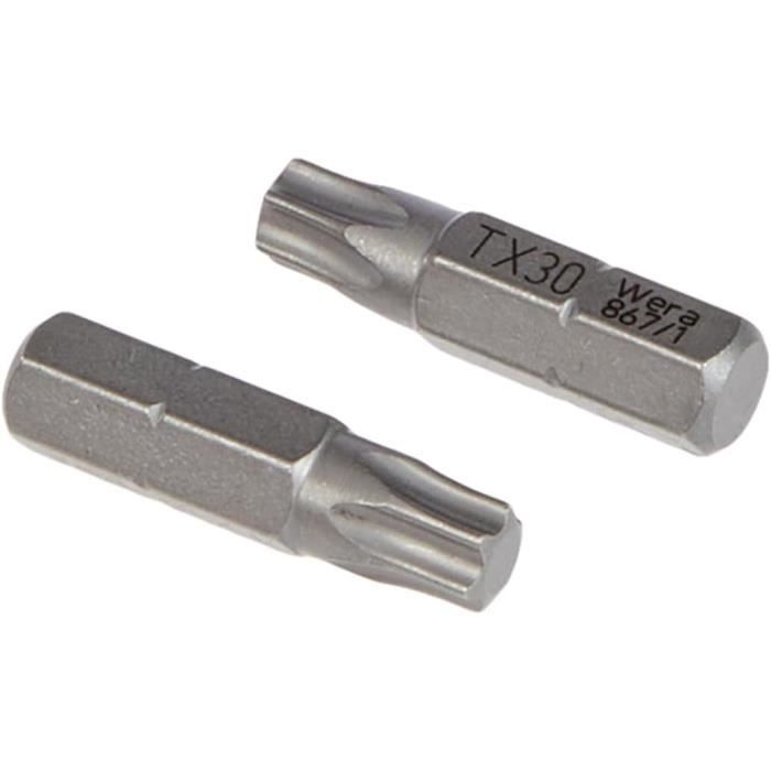 05073316001 867-1 Embouts Torx Z Sb, Tx 30 X 25 Mm, Gris[l2763 ...
