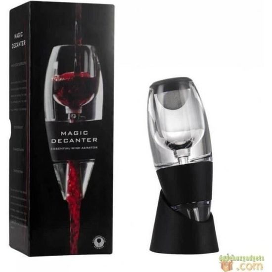 Aérateur de vin Magic Wine Decanter - La cave Cdiscount