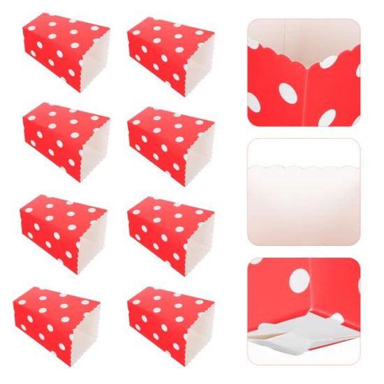 48pcs Party Snack Conteneur Français Frites Box Succeau de collations ...