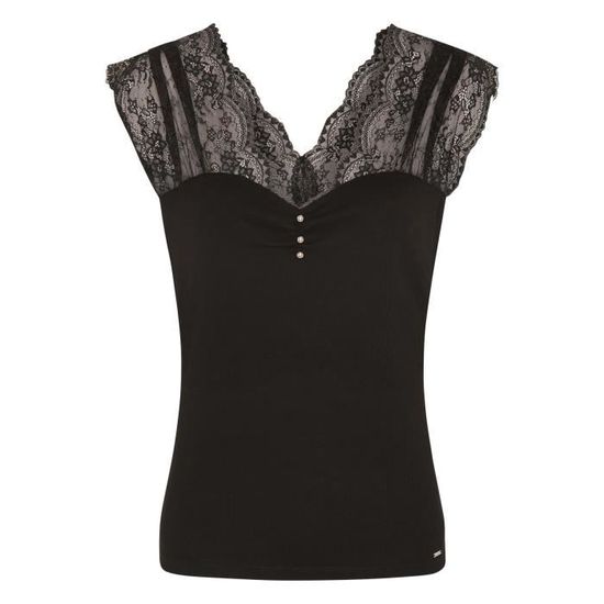 Top Morgan noir Noir - Cdiscount Prêt-à-Porter